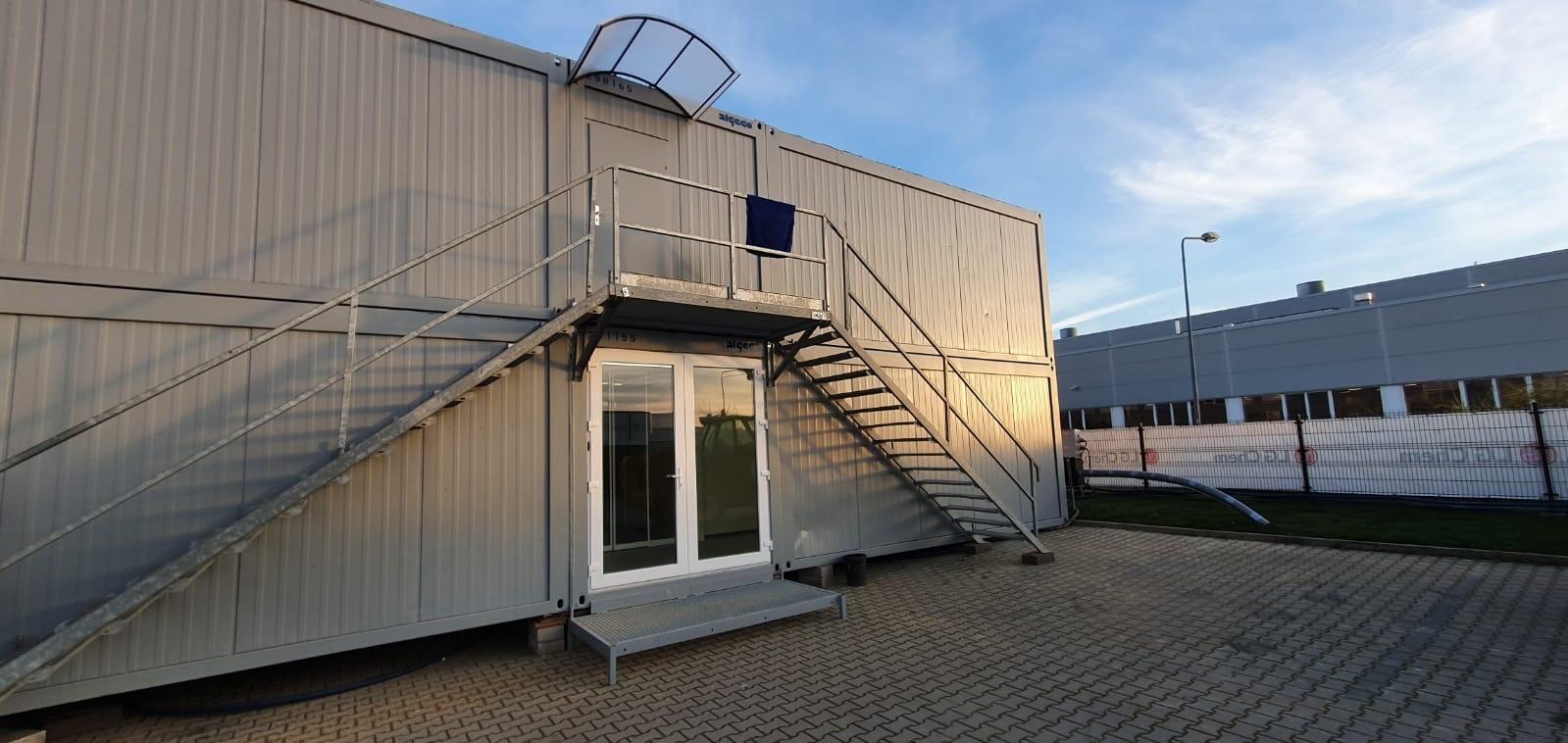 Container stairs | Blog Algeco.pl